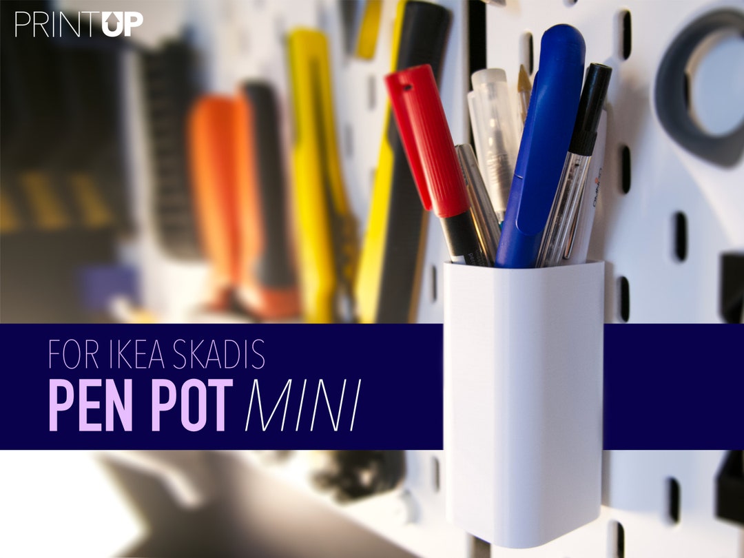 Pen Pot Mini for Ikea Skadis Fits 8-10 Pens Available in Multiple ...
