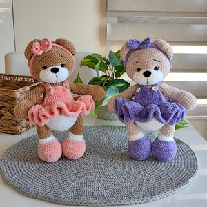 Amigurumi Crochet Pattern Emma the Bear in English - Etsy