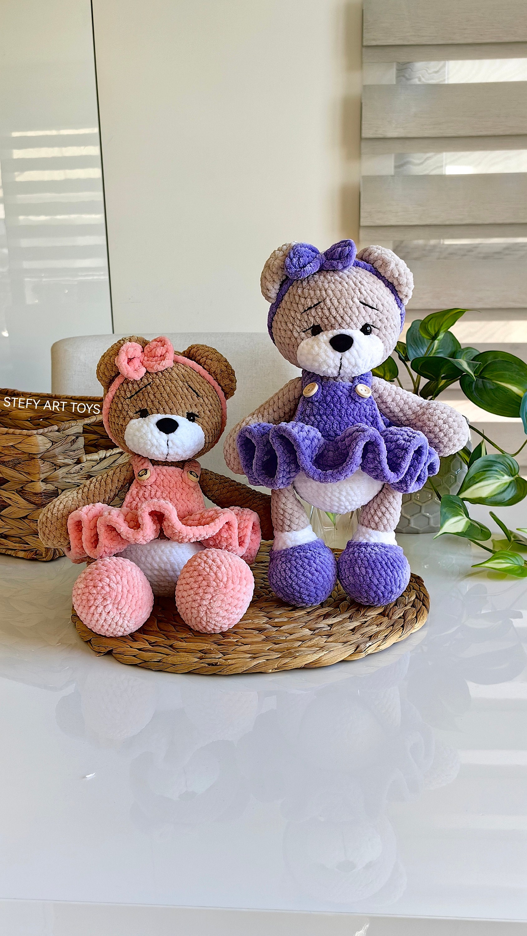 Amigurumi Crochet Pattern Emma the Bear in English - Etsy