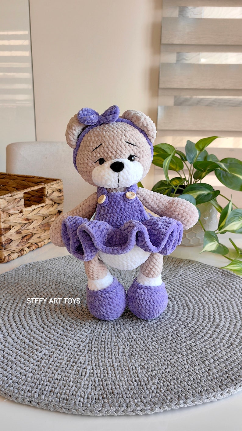 Amigurumi Crochet Pattern Emma the Bear in English - Etsy