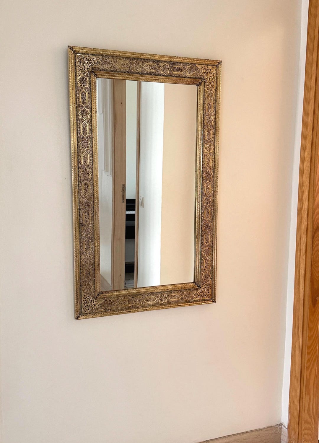 Moroccan Mirror Frame, Large Mirror, Luxe Mirror, Wall Tall Mirror ...