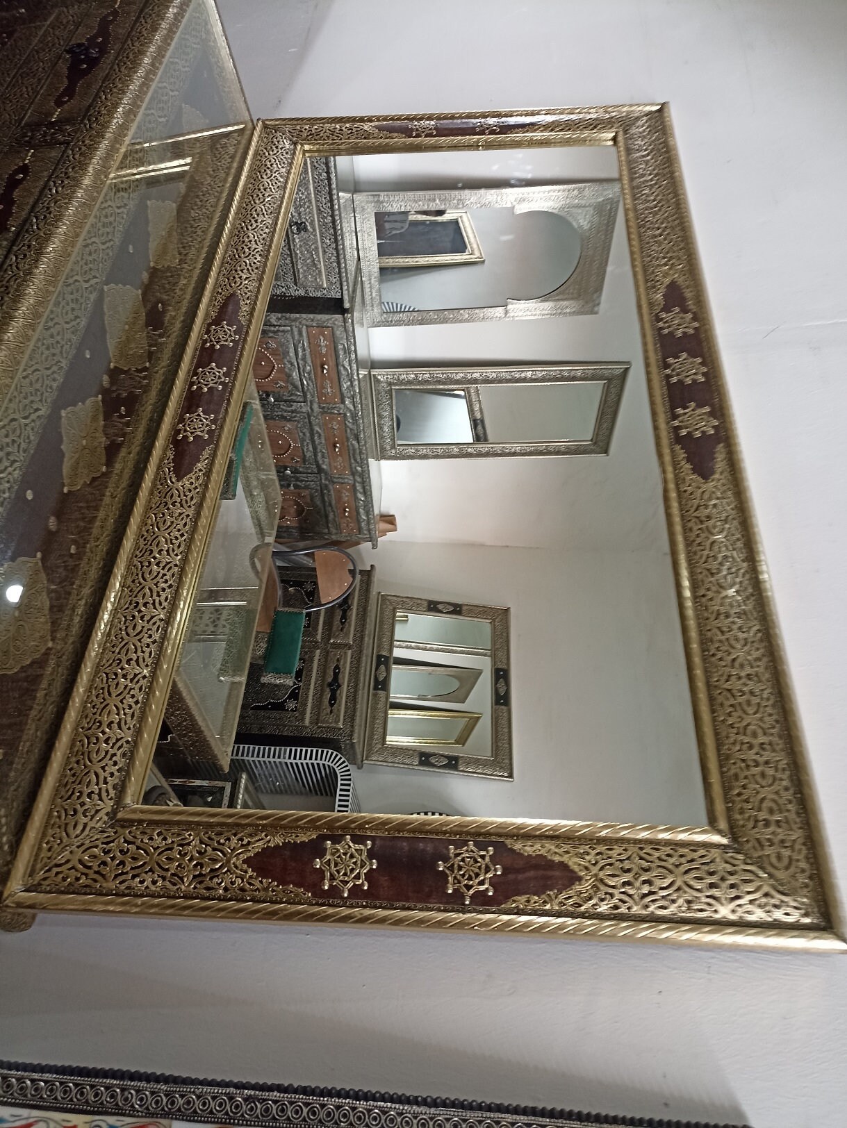 Moroccan Mirror, Gold Mirror, Wall Tall Mirror, Full Length Mirror ...