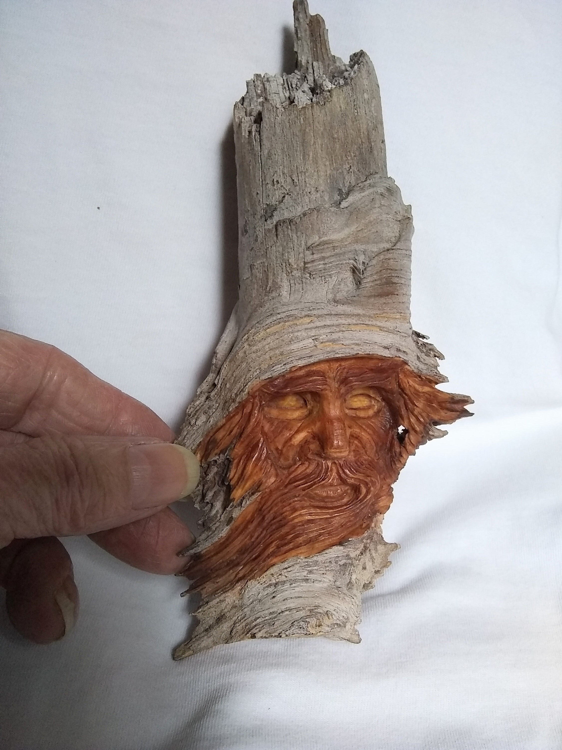 Tree Spirit Carving Wood Wall Art Wood Face Carving Tree - Etsy