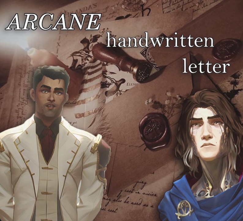 Arcane Handwritten Letter - Etsy