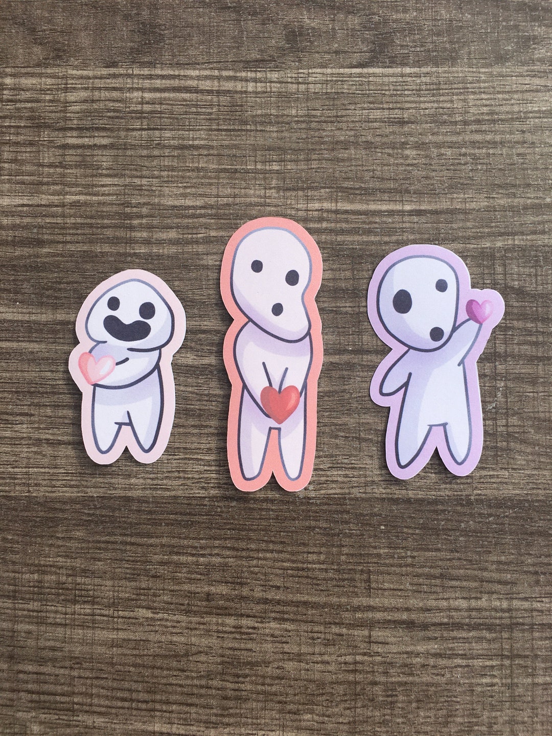 Kodama Japanese Tree Spirit FANART Stickers Cute and Colorful ...