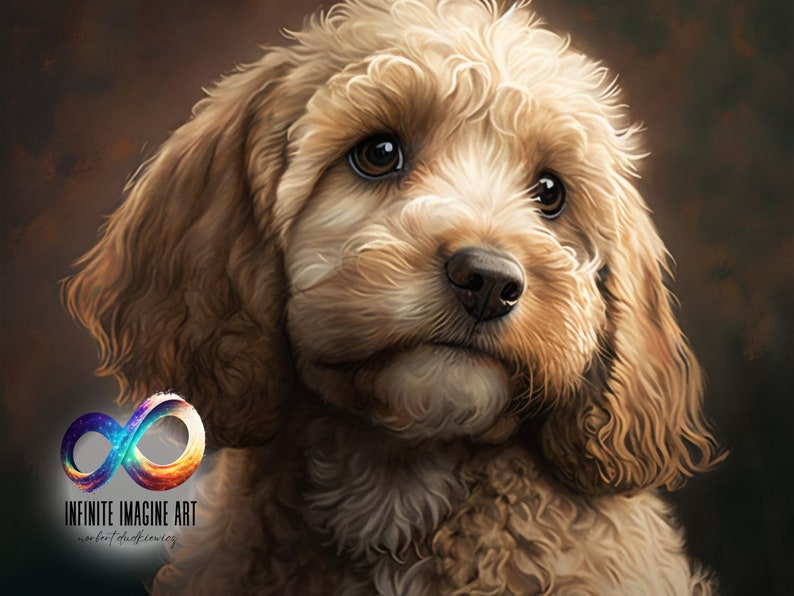 36 Cockapoo Art Designs PNG Clipart Bundle Sublimation Print - Etsy