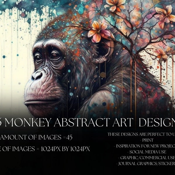 Monkey Graphics - Etsy