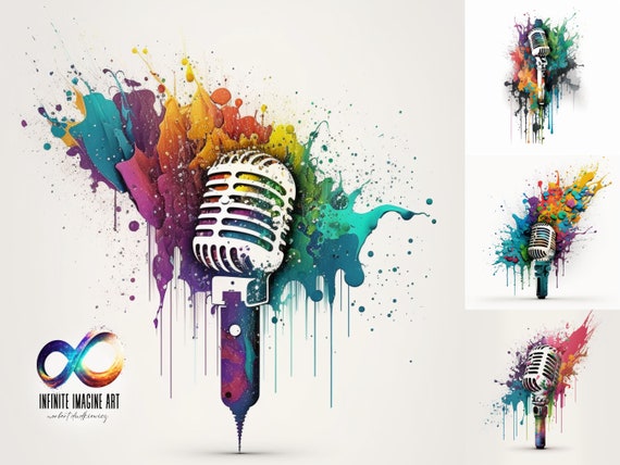 Graffiti Microphone Sketch