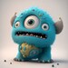 108 Monster V2 Cartoon 3D Art Designs PNG Clipart Bundle - Etsy
