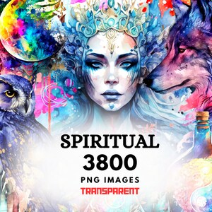 Spiritual Clipart Bundle, Spiritual Png, Sublimation Print, Graphics ...