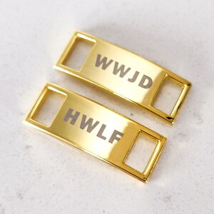WWJD/HWLF Shoelace Tag What Would Jesus Do-he Would Love Firstshoe ...