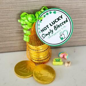 Religious St. Patrick's Day Circle Gift Tag Instant Download: Christian ...