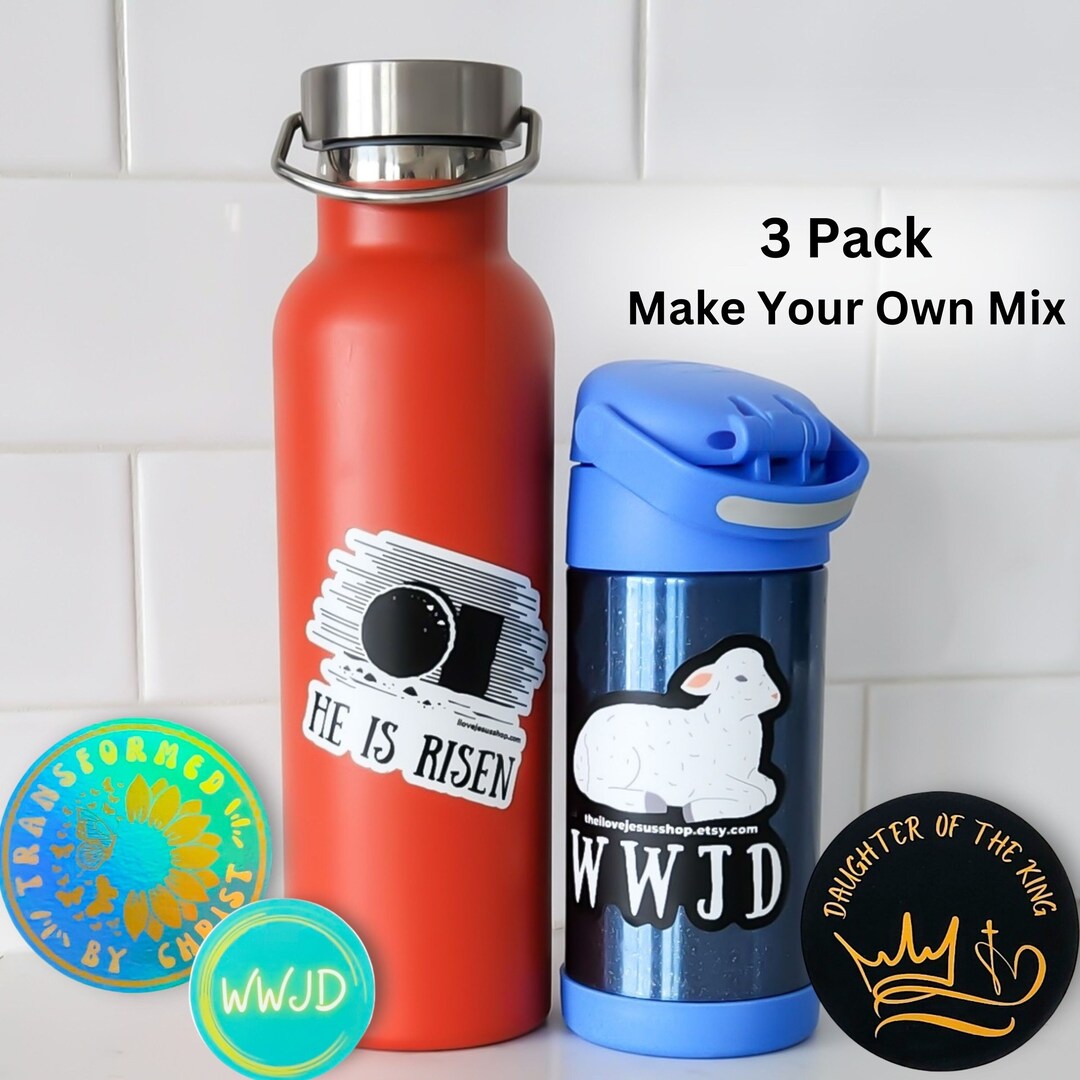 3 Pack Make Your Own Mix Christian Decal Sticker|waterproof ...