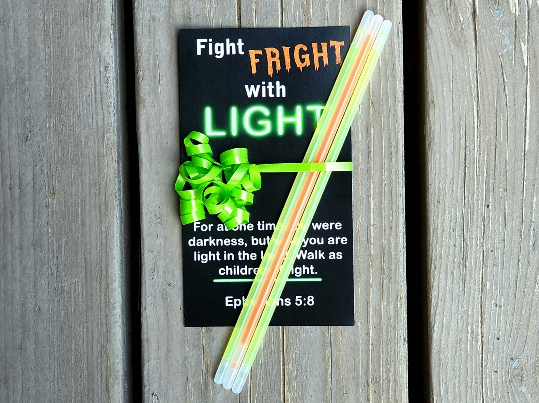 Religious Halloween Gift Tag Printable: Great Christian Trick or Treat ...