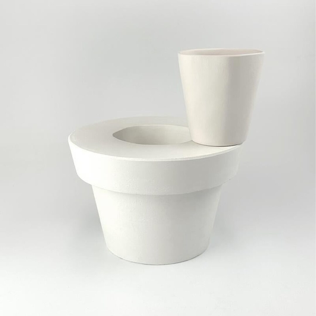 Pen Holder Plaster Mold , Craft Supply, Handmade Mug Mold - Etsy