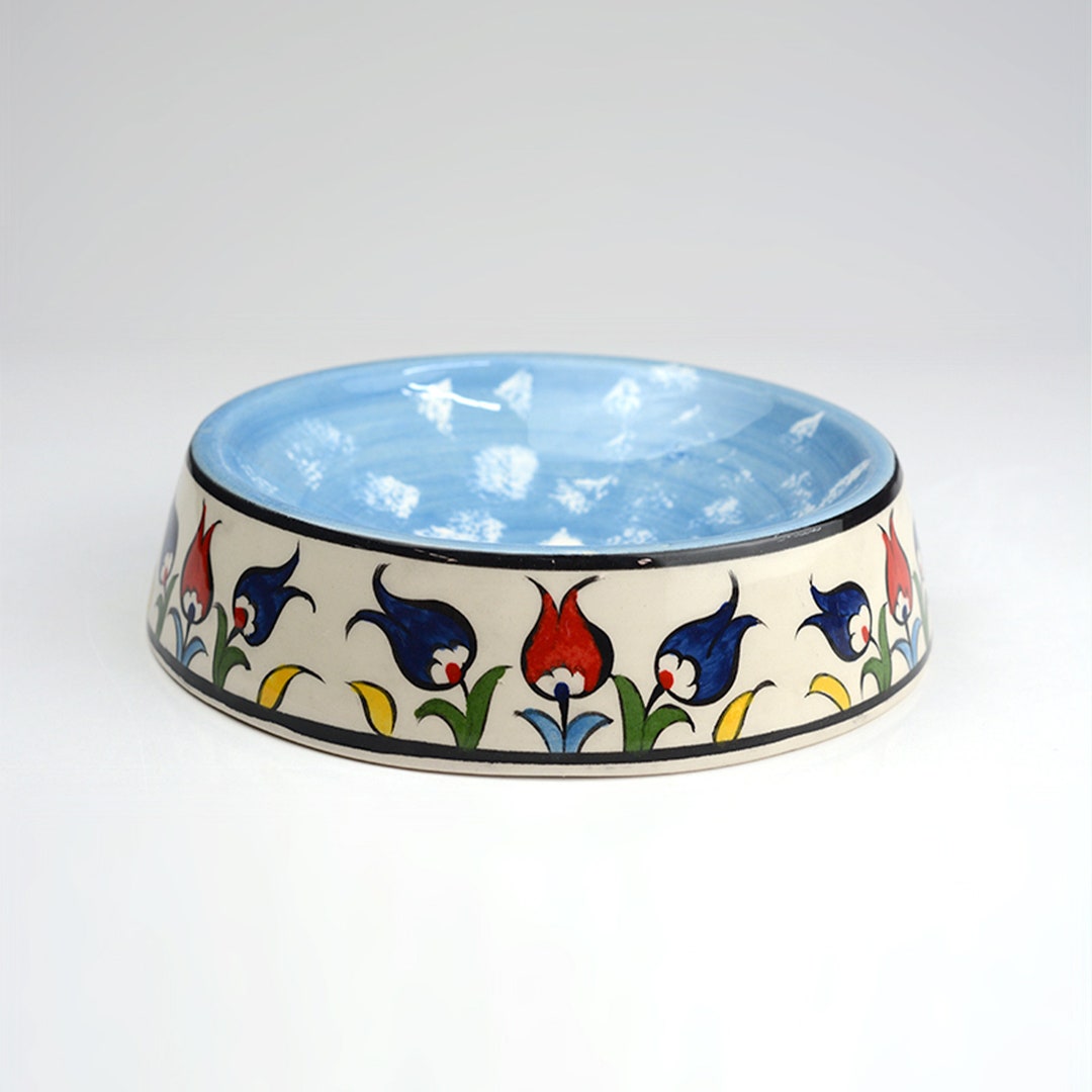 Dog & Cat Food Plate, Custom Drawing, Ceremic, Craft Supply, Handmade ...