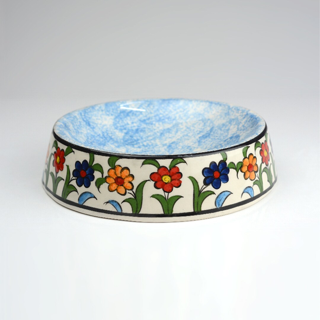 Dog & Cat Food Plate, Custom Drawing, Ceremic, Craft Supply, Handmade ...