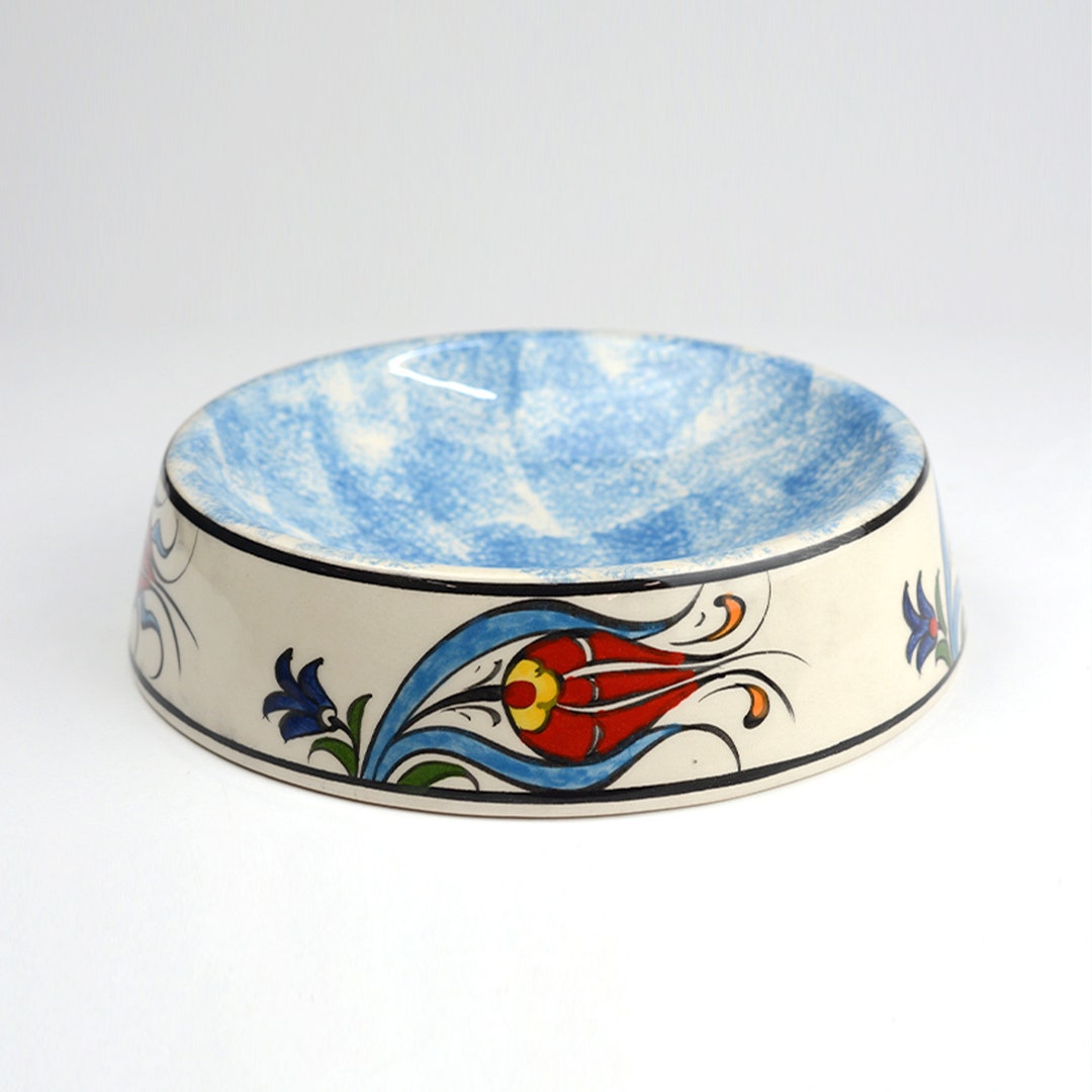 Dog & Cat Food Plate, Custom Drawing, Ceremic, Craft Supply, Handmade ...