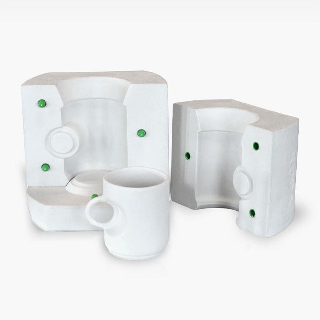 Happy Mug Plaster Mold, Craft Supply, Mug Mold, Handmade Ceramic Mold ...