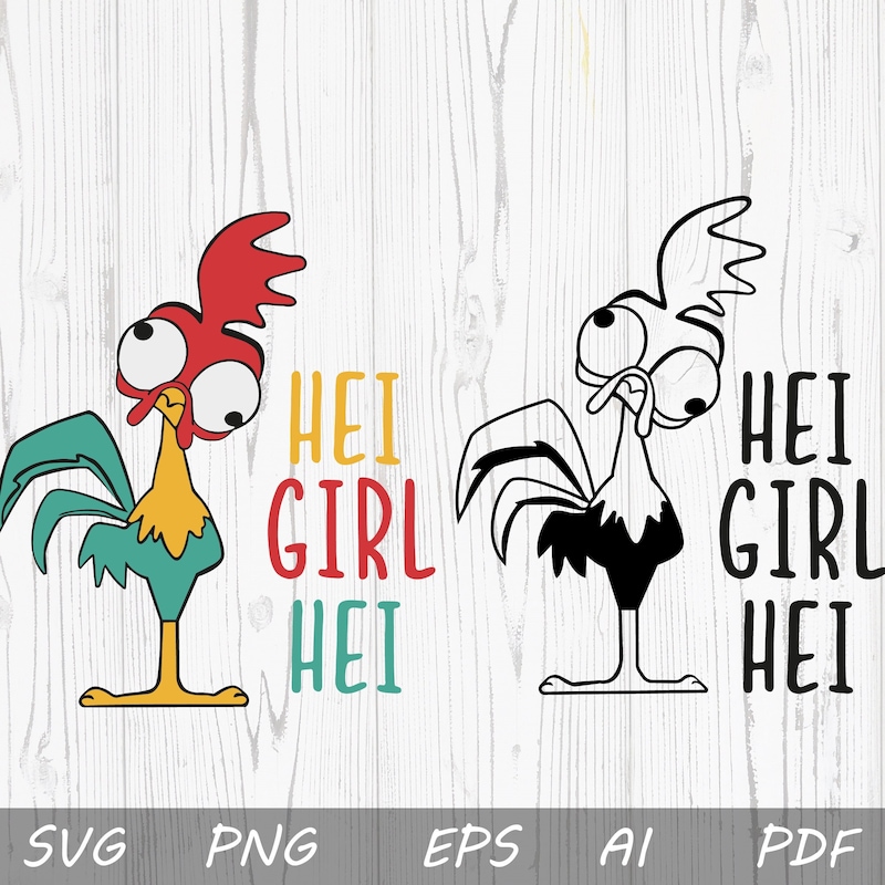 Hei Hei Svg - Etsy