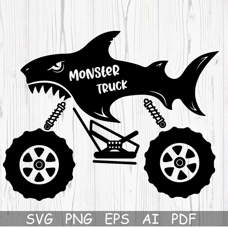 Monster Truck Svg - Etsy