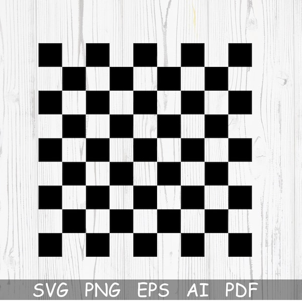 Checkerboard Svg - Etsy