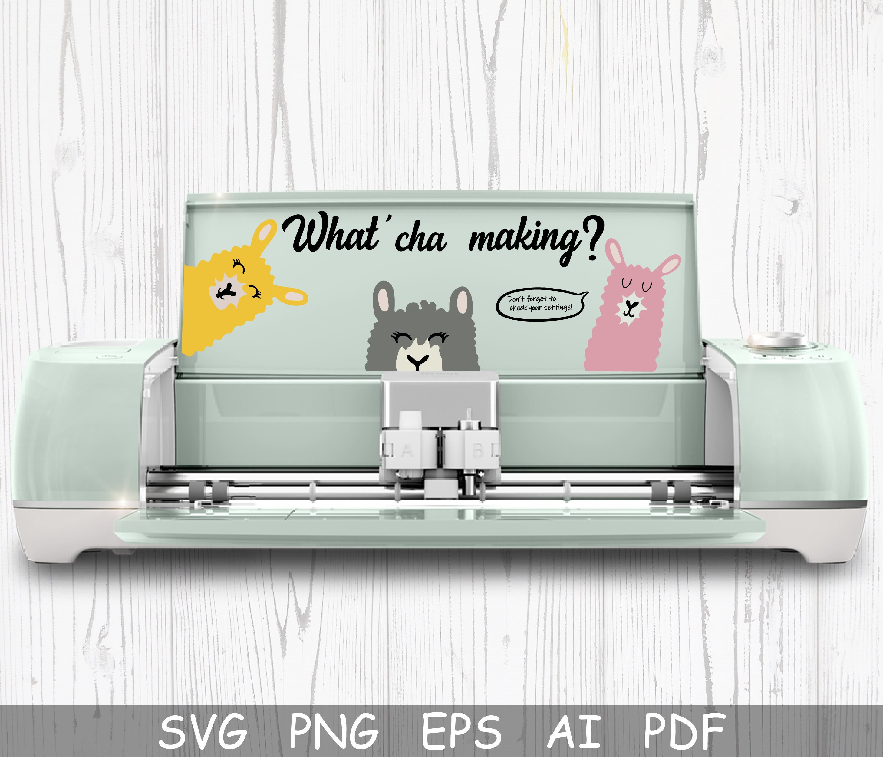What Cha Making Svg Cut Files Cricutpng Vinyl Cutterstages - Etsy