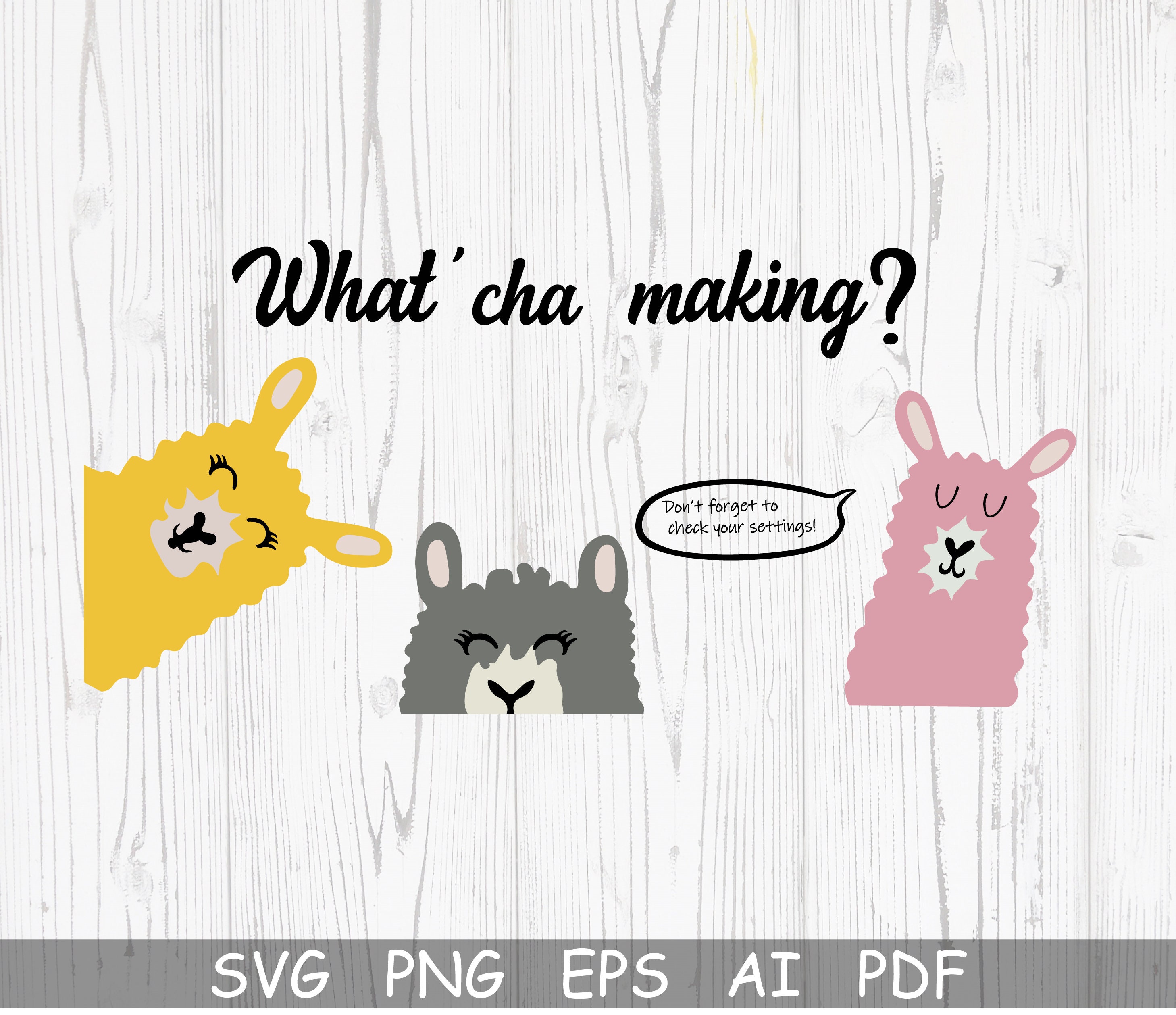 What Cha Making Svg Cut Files Cricutpng Vinyl Cutterstages - Etsy