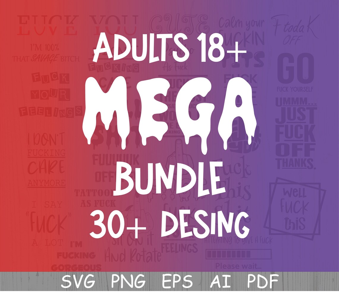Swear Bundle Adult Content Svg Bundle Funny Adult Bundle - Etsy