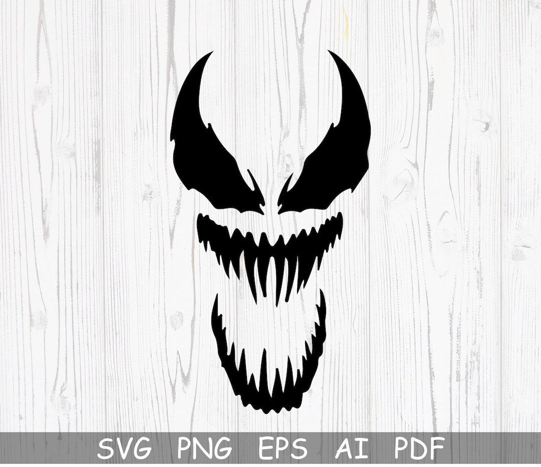 Venom Svg, Venom Cricut, Clipart, Cut File, Venom Png, Svg Files ...