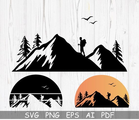 Man Climbing Svg Mountain Climbing Svg Rock Climber Svg | Etsy