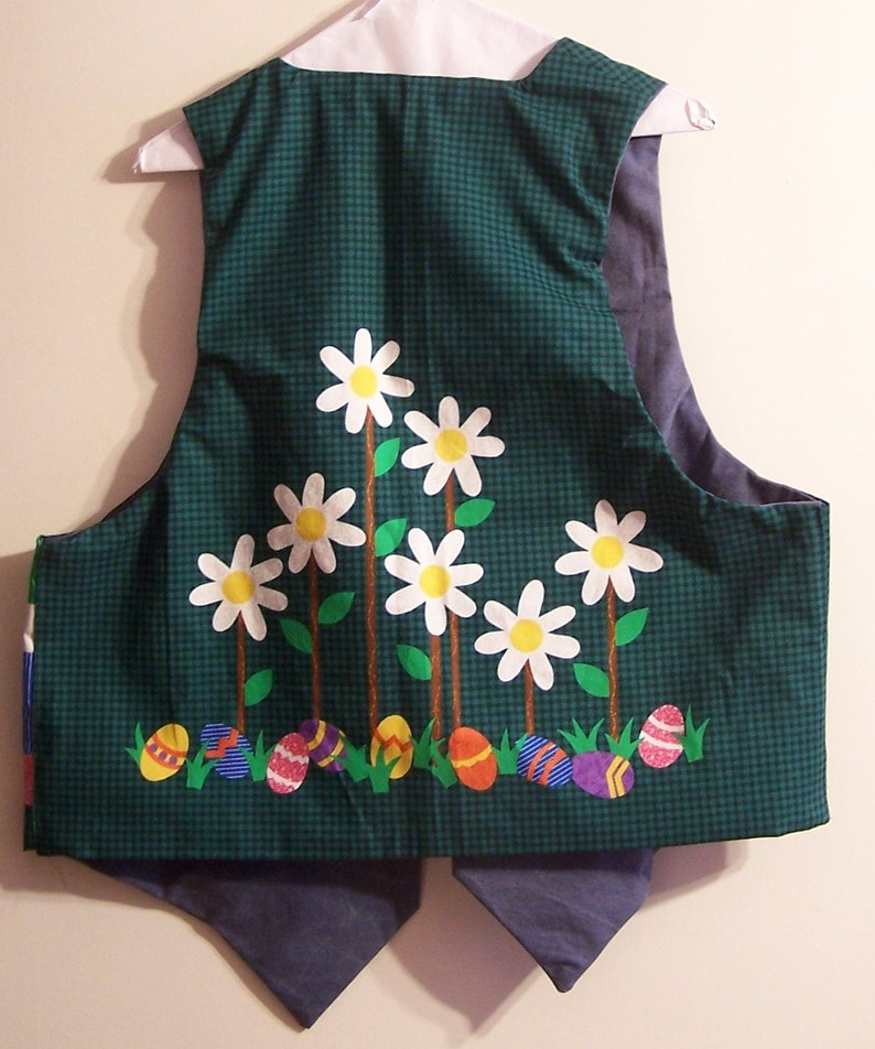 Happy Spring Easter Vest - Etsy