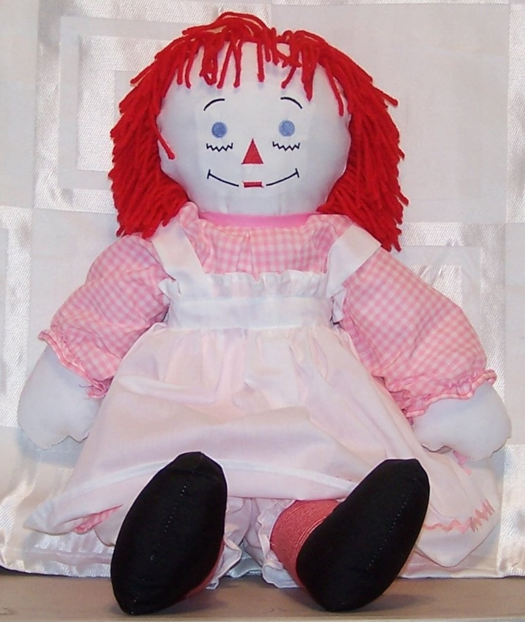 Large Raggedy Ann Doll - Etsy