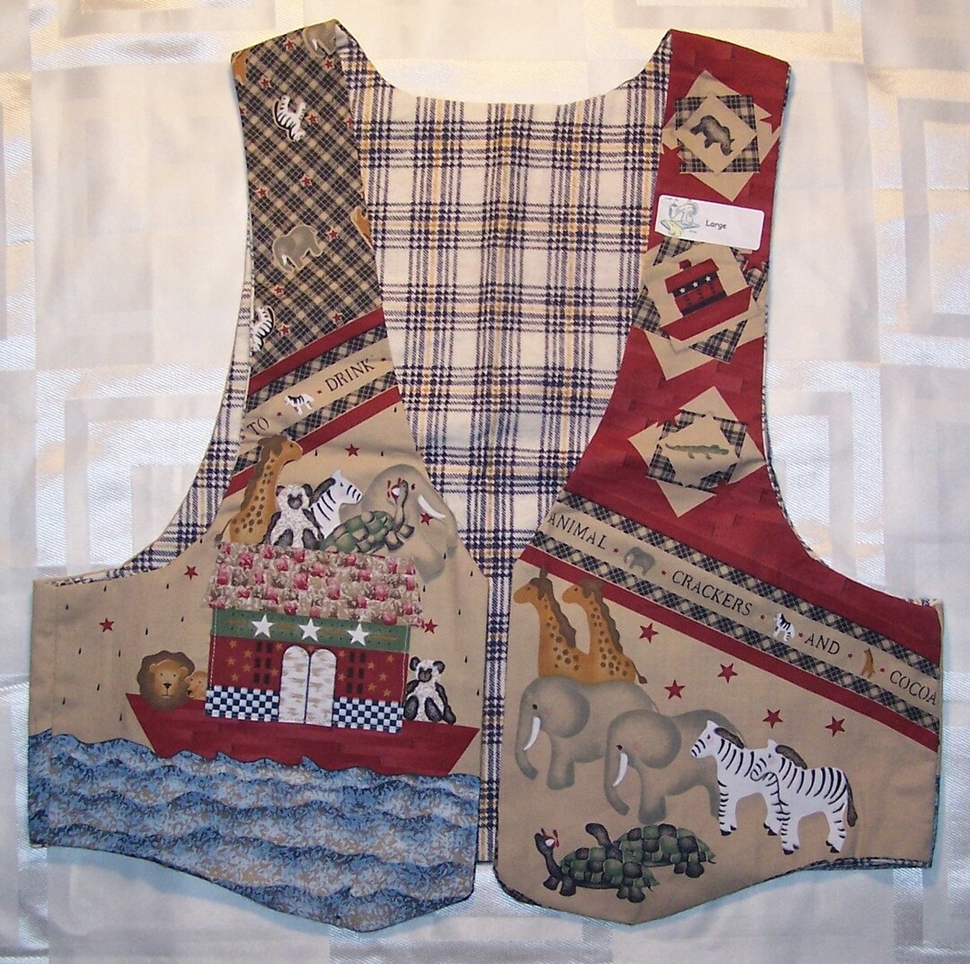 Noah's Ark Vest - Etsy