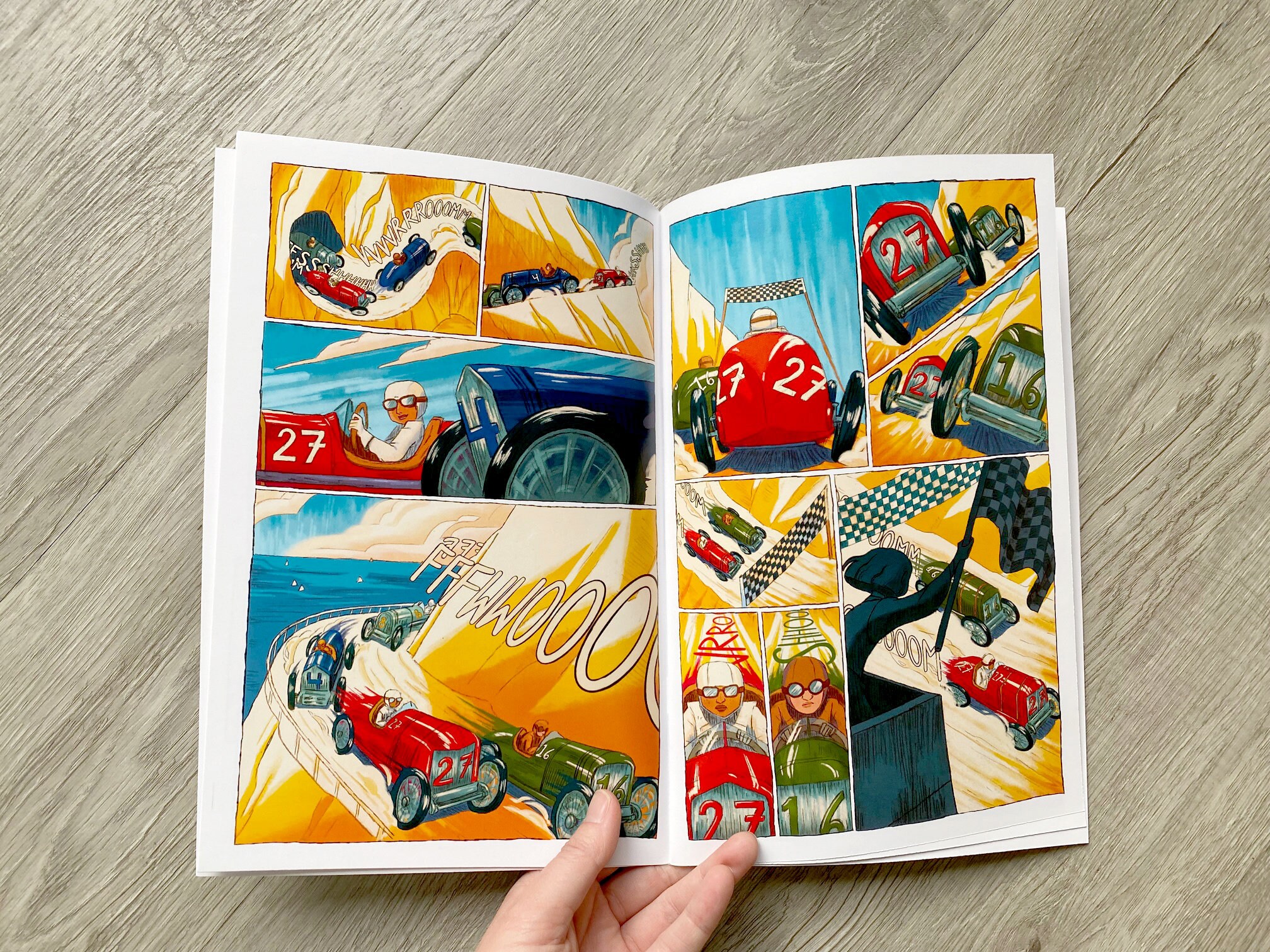 The Race, Comic Book - Etsy