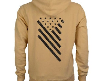 Flag Hoodie | Etsy