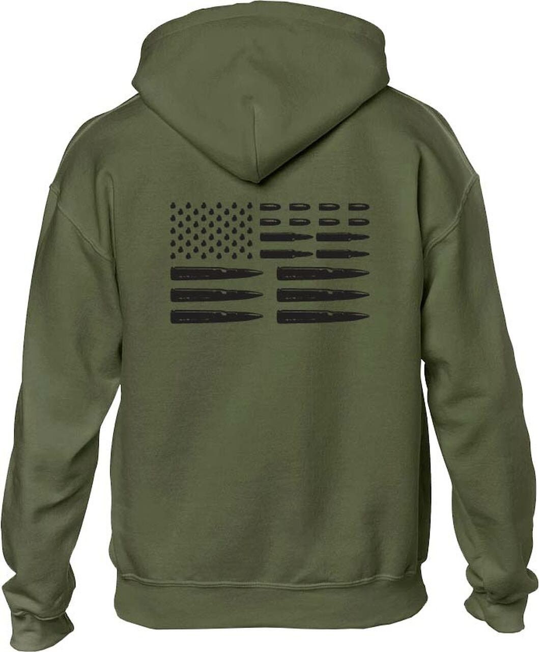 Bullet Flag Hoodie - Etsy