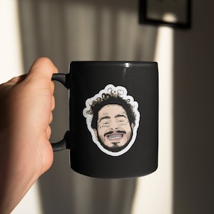 Post Malone Sticker, Post Malone Gifts Art, Post Malone Merch, Post ...