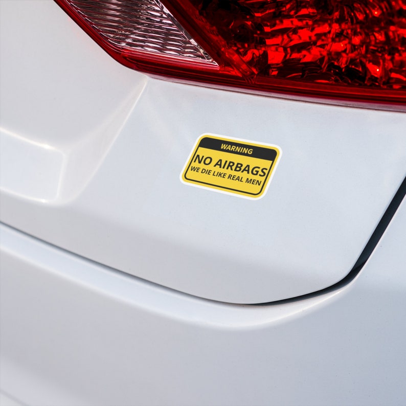 Warning Sign Sticker Car Warning Sticker Svg Funny Car - Etsy