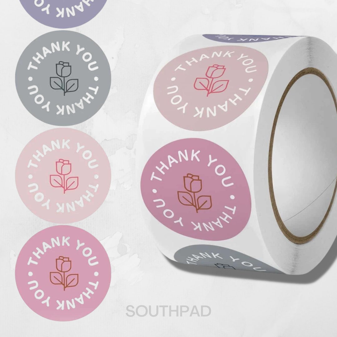 Roll Flower Print Sticker, Sticker Pack, Oil and Water Resistant - Etsy