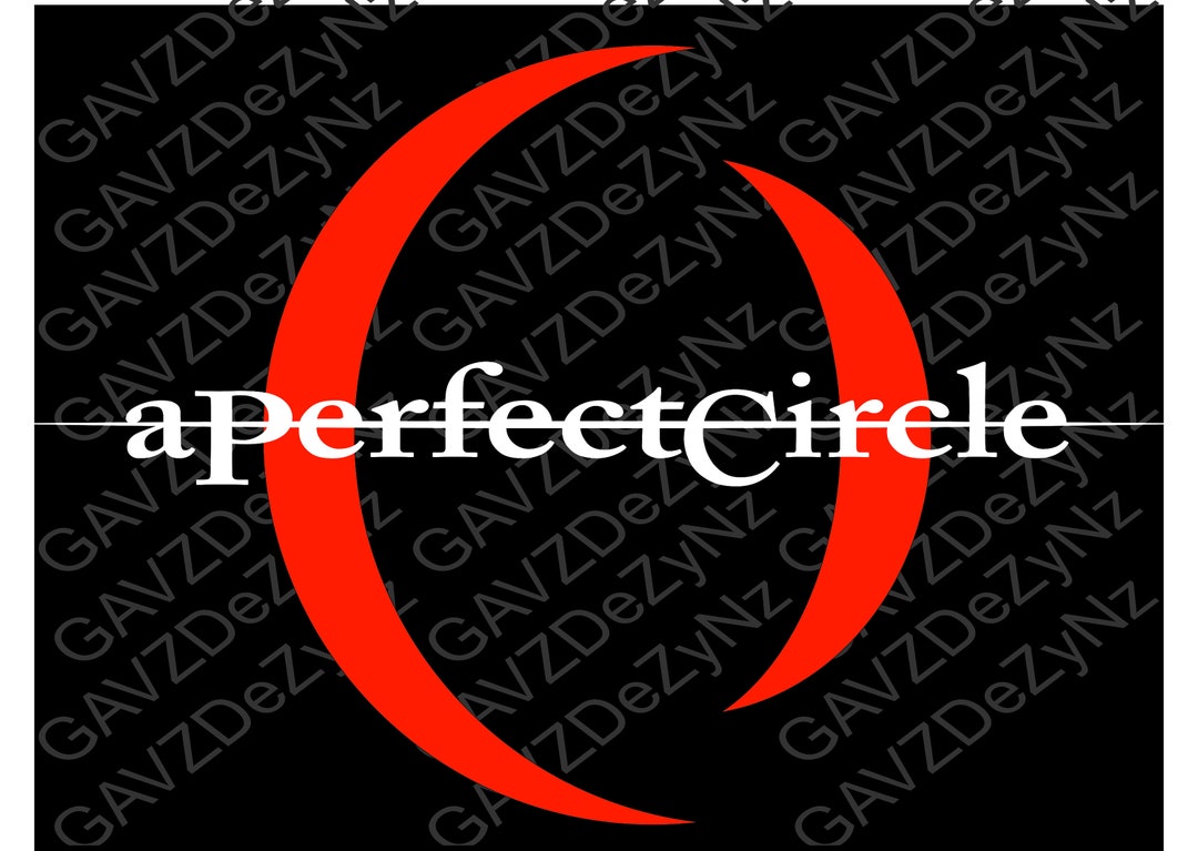 A Perfect Circle, Vector Illustration Digital Print Ready Files PNG ...