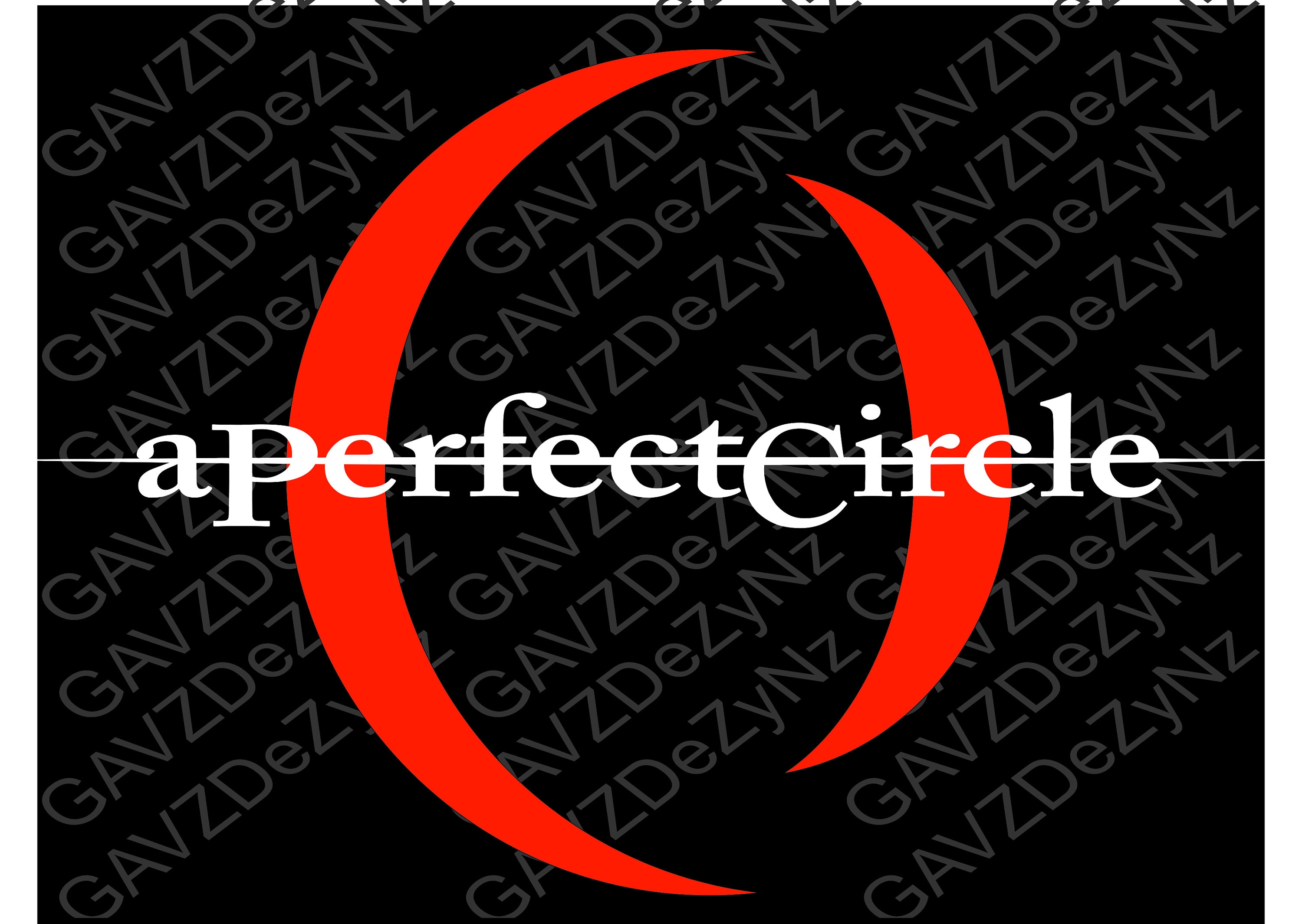 A Perfect Circle, Vector Illustration Digital Print Ready Files PNG ...