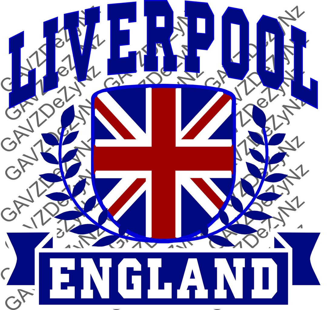 LIVERPOOL VECTOR Print Ready. Svg, Pdf Png, Sublimation, Screen ...