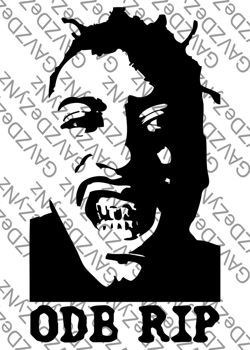 Ol'dirty Bastard/odb RIP Logo's 2x Options Please Follow and Comment - Etsy