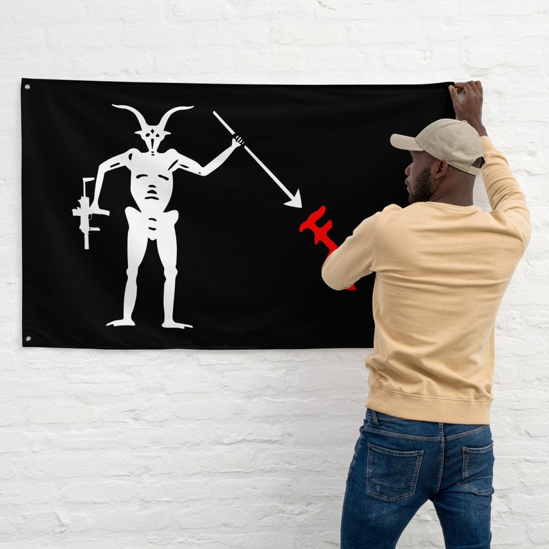 Forward Observations Group Flag Black Beard - Etsy