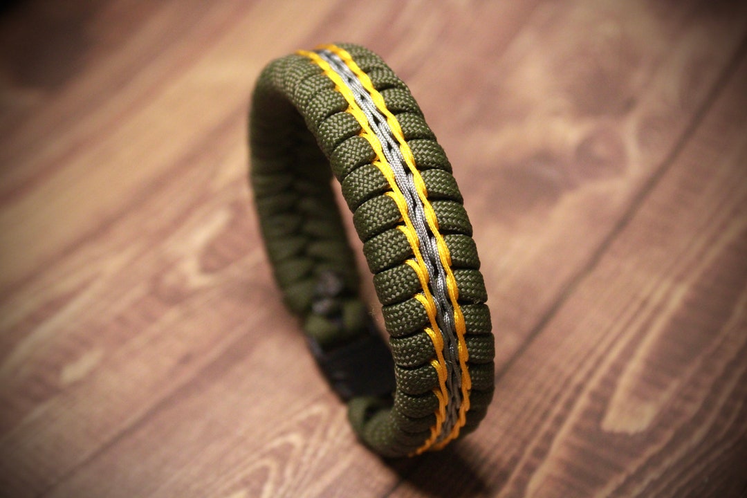 Paracord Bracelet Double Fishtail - Etsy