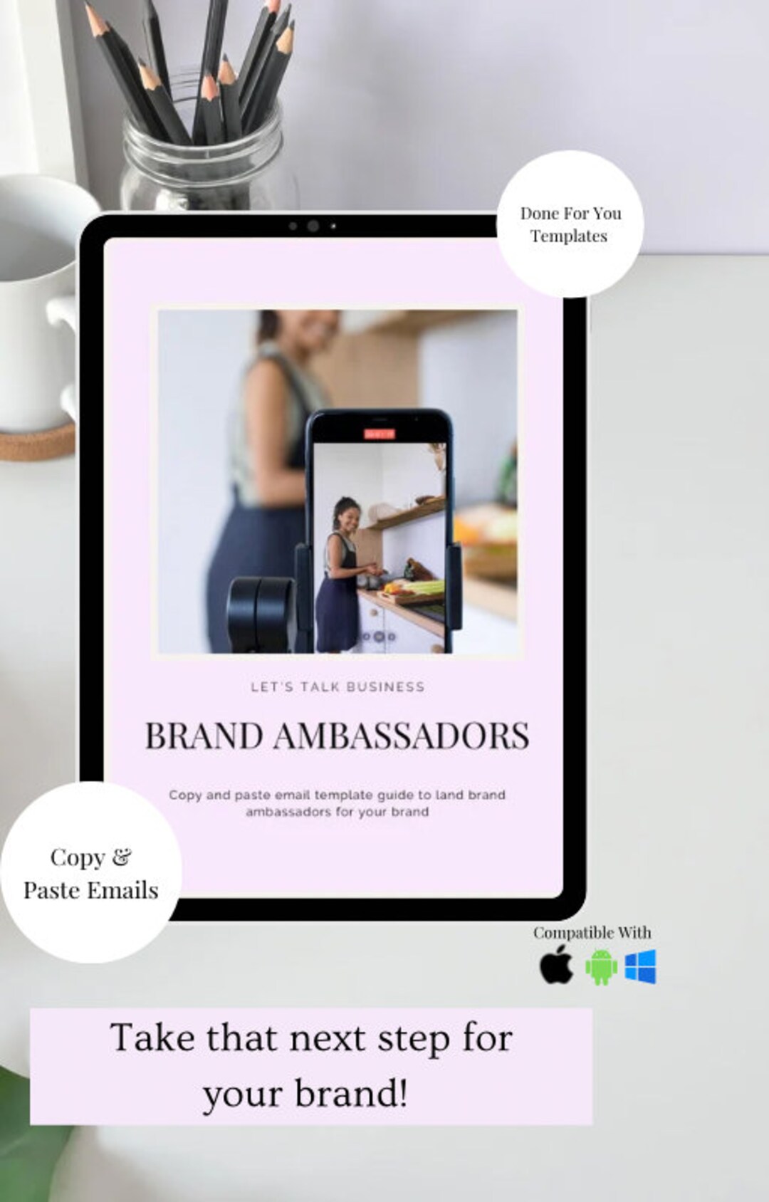 Brand Ambassador Toolkit: PDF Templates Galore - Etsy