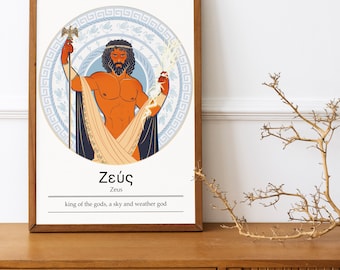 Zeus Download: Digital Art, Instant Downloadable Wallpaper ...