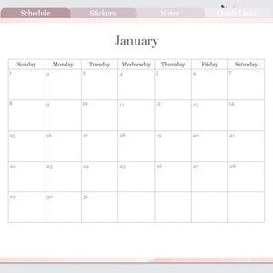 Digital Planner 2023 for Goodnotes iPad With Easy Links and Quick Links ...