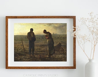 The Angelus Print - Etsy